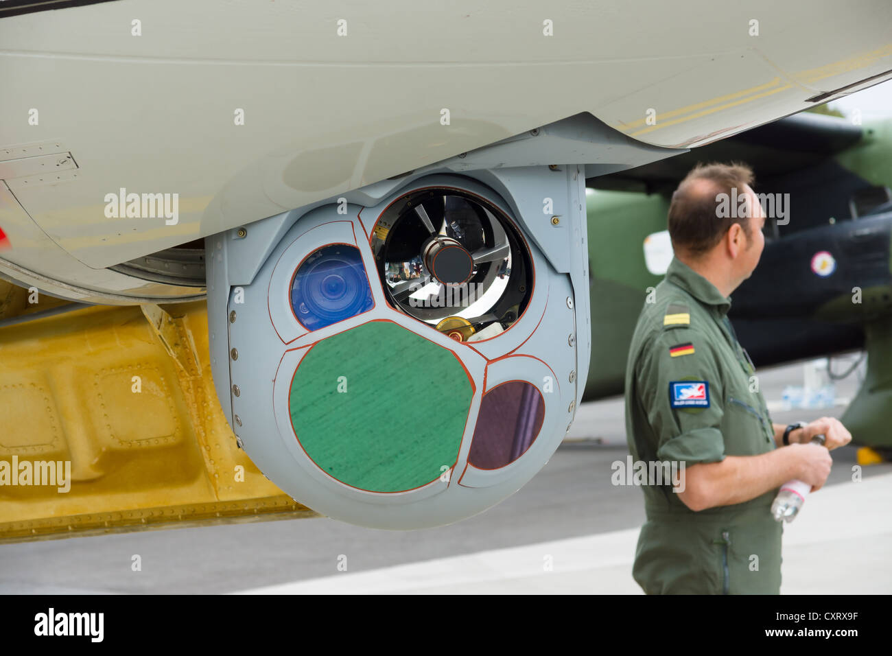 Special equipment for reconnaissance and aerial photography Stock Photo ...