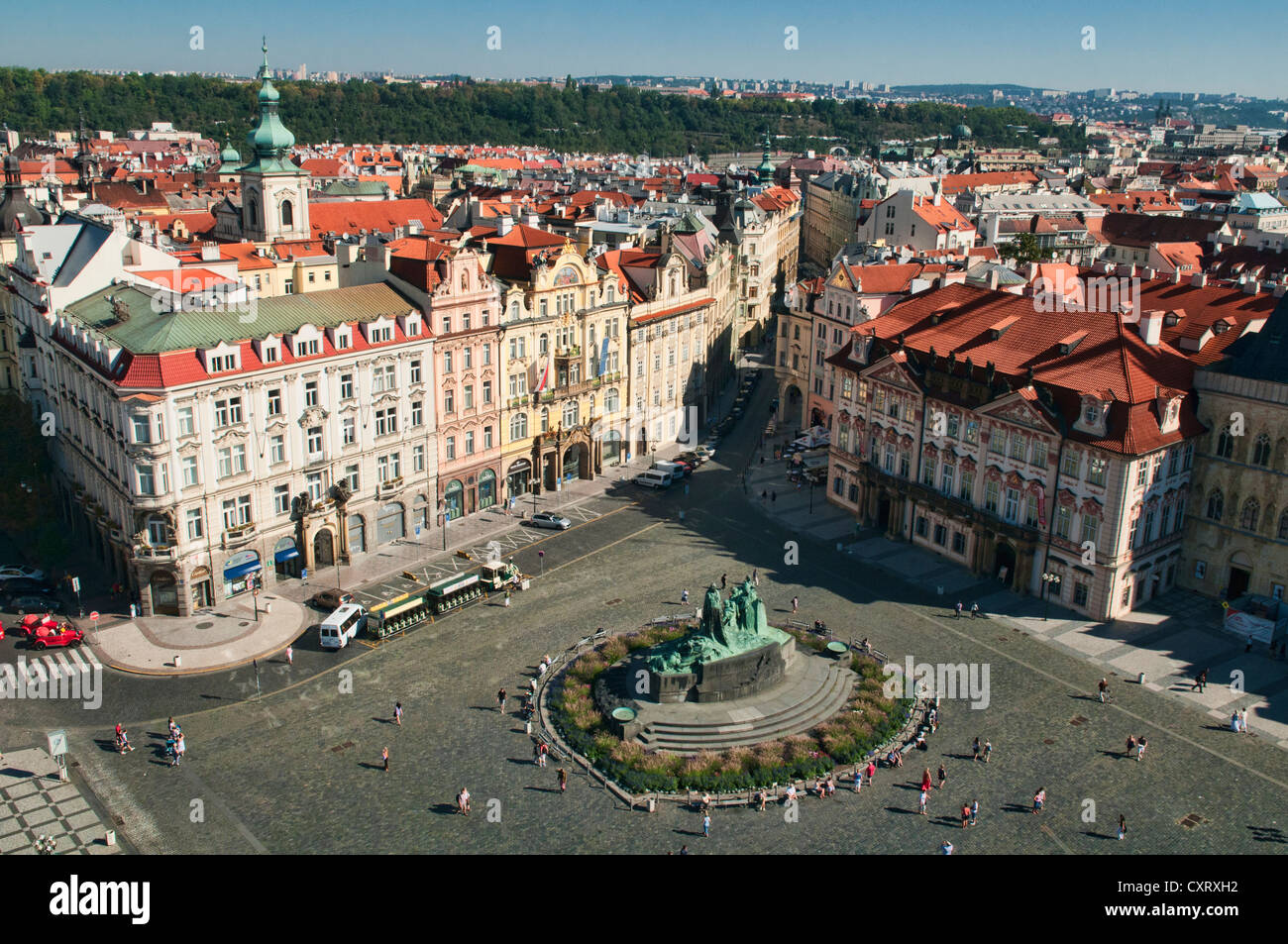 Czech old town square hi-res stock photography and images - Alamy
