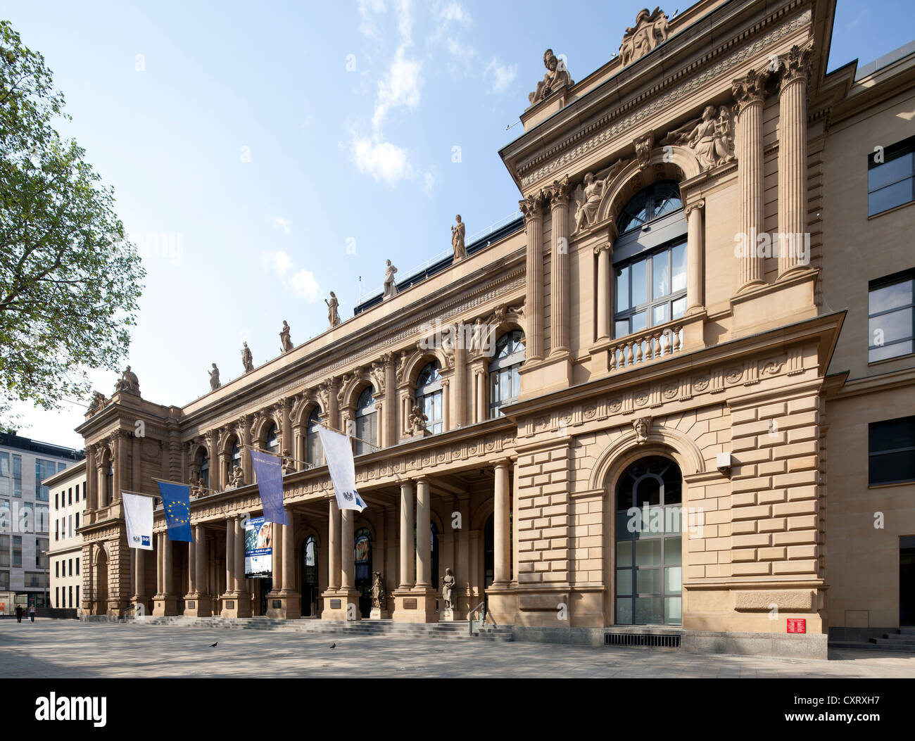 Stock Exchange, Neue Boerse building, Chamber of Industry and Commerce ...
