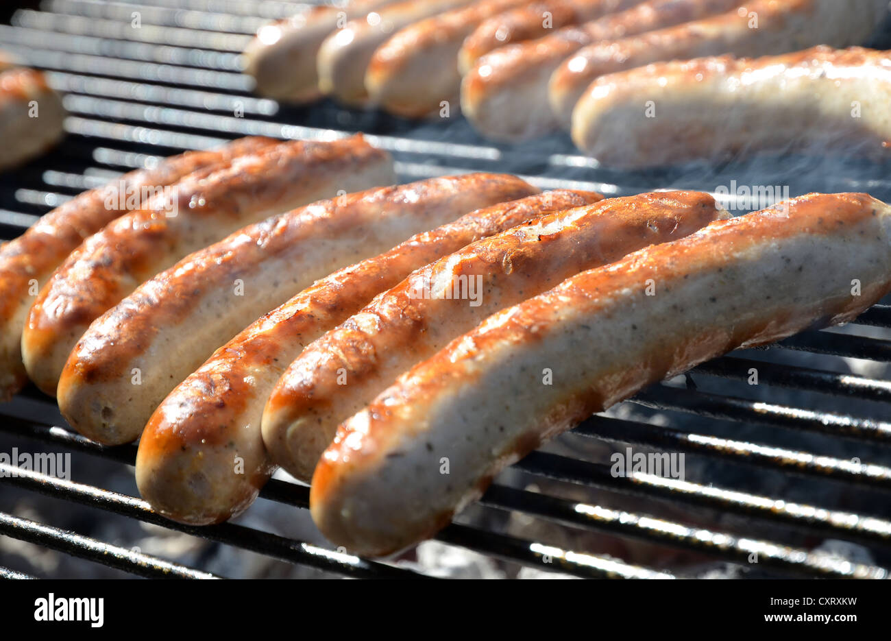 Barbeques sausages hi-res stock photography and images - Alamy