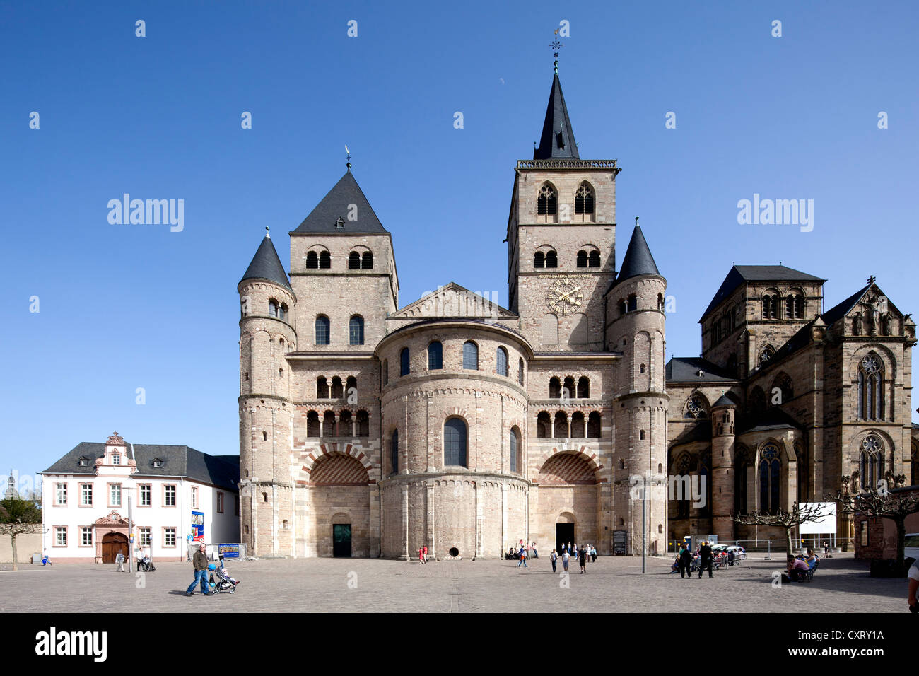 Cathedral of Trier, a UNESCO World Heritage site, Trier, Rhineland ...