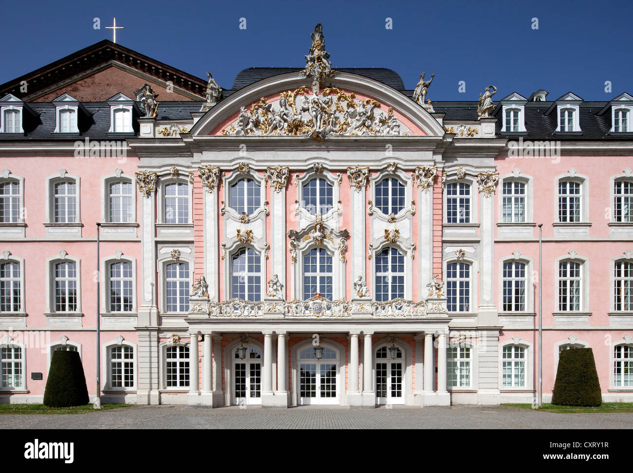 Electoral Palace, public office building, Trier, Rhineland-Palatinate ...