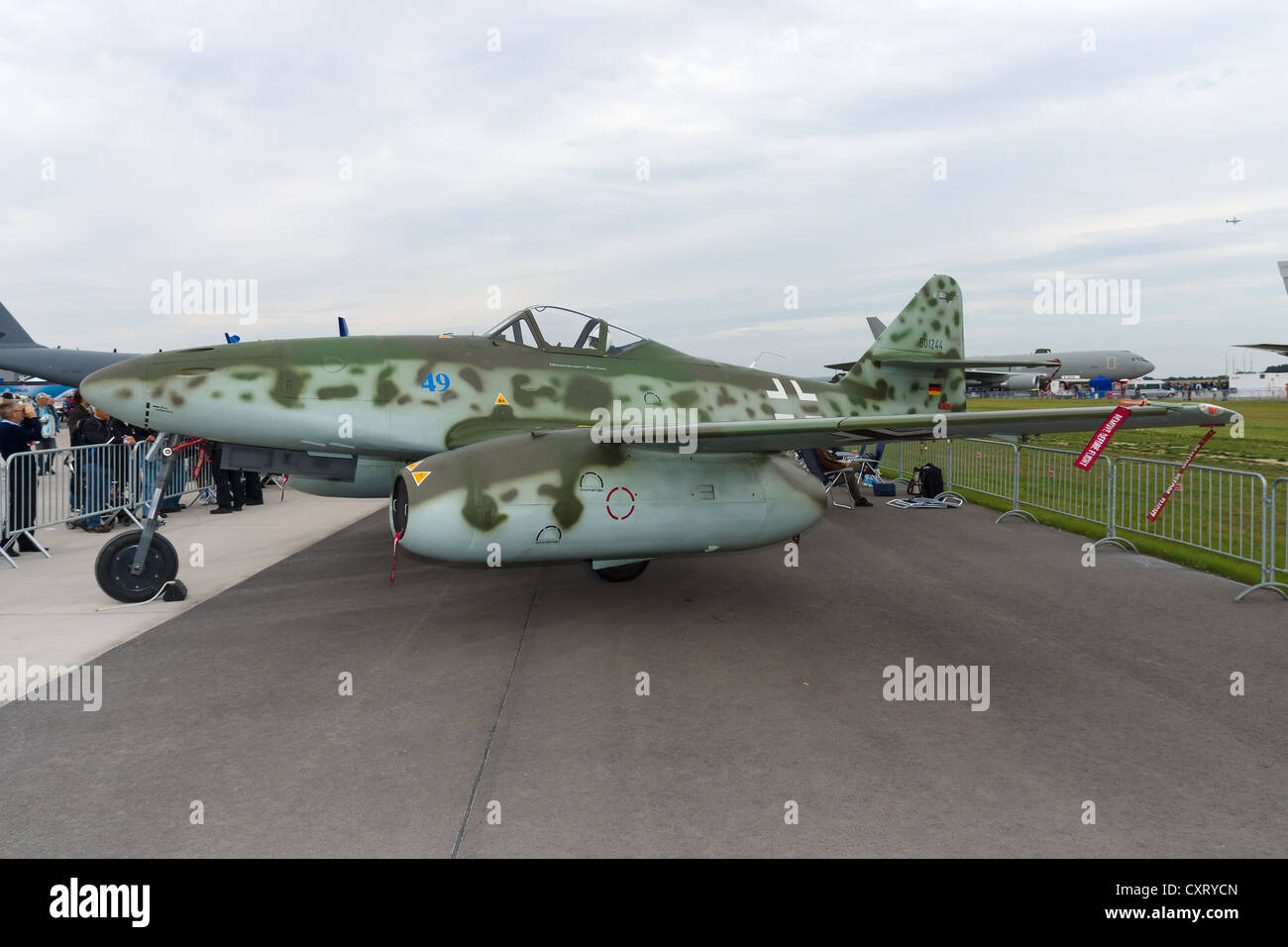 Messerschmitt Me 262 Schwalbe (Swallow Stock Photo - Alamy