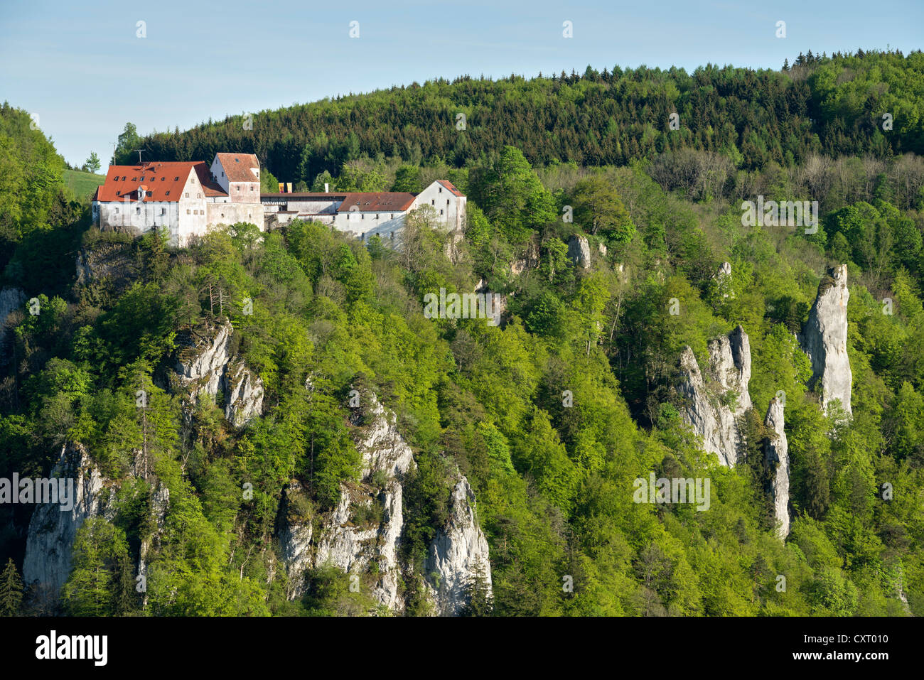 Wildenstein Castle, upper Danube valley near Leibertingen, Baden ...