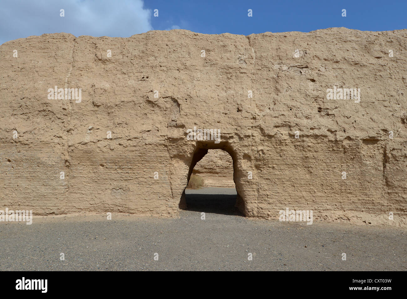 Historical Silk Road, Jade Gate or Jade Pass, Yumen Guan, Yumen Pass ...