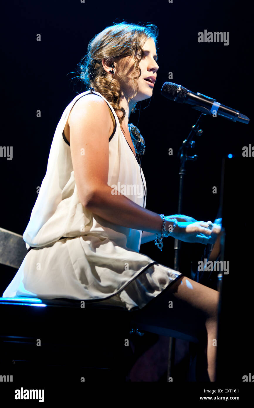 Swiss singer Eliane Mueller, winner of the "Das groesste Schweizer ...