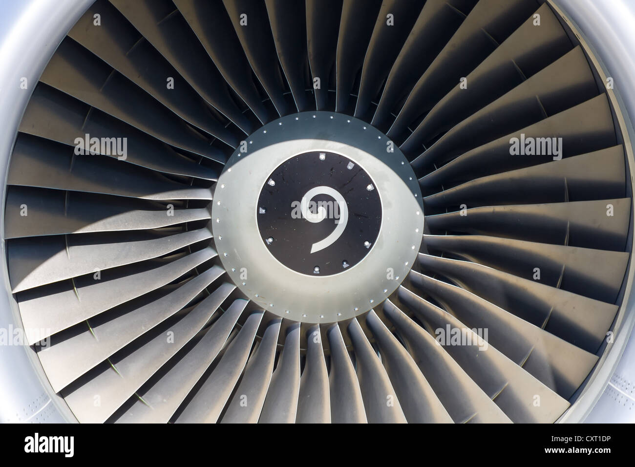 Jet engine close up Stock Photo - Alamy
