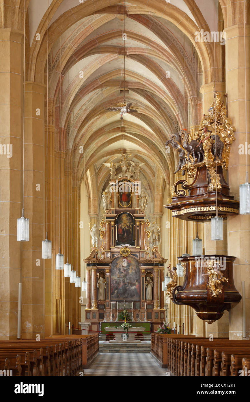 Interior abbey benedictine monastery in hi-res stock photography and ...