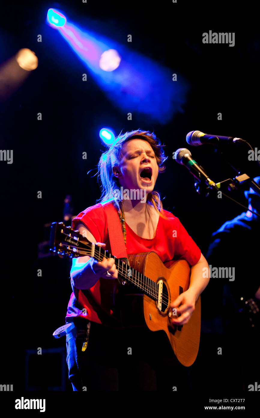 The Irish singer-songwriter and musician Wallis Bird performing live at ...