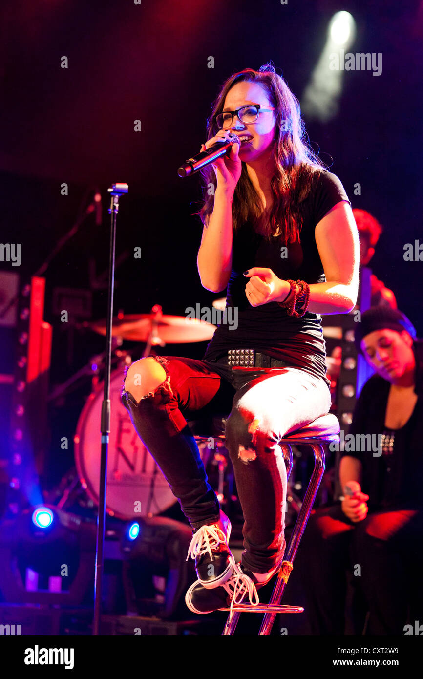 Stefanie Heinzmann Swiss Singer Live High Resolution Stock Photography ...