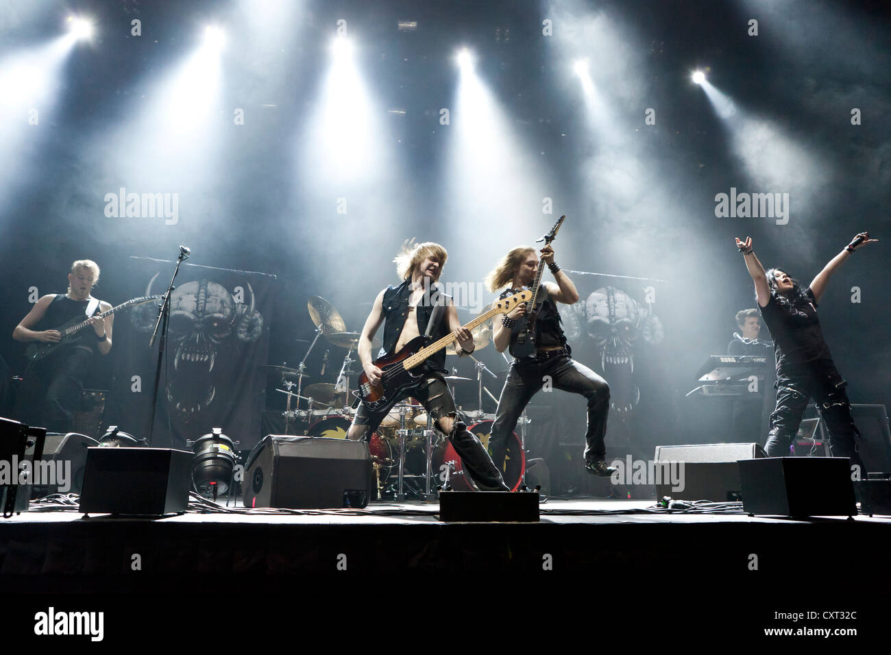 Finnish metal band battle beast hi-res stock photography and images - Alamy