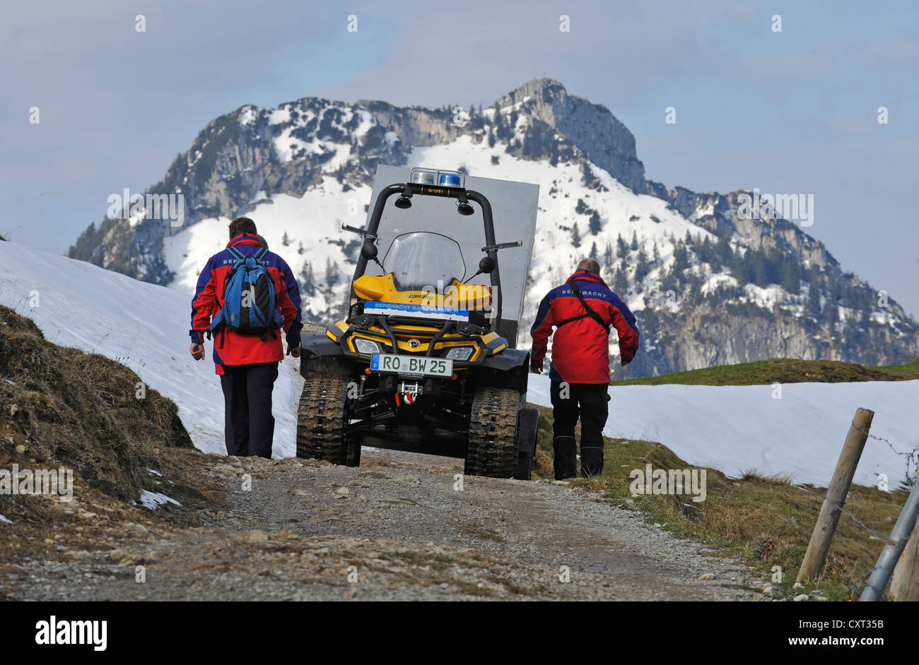 Mountain rescue vehicles hi-res stock photography and images - Alamy