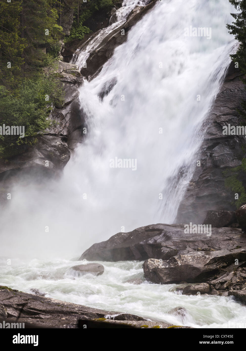 Krimmel waterfalls, Krimml, Salzburg, Austria, Europe Stock Photo - Alamy