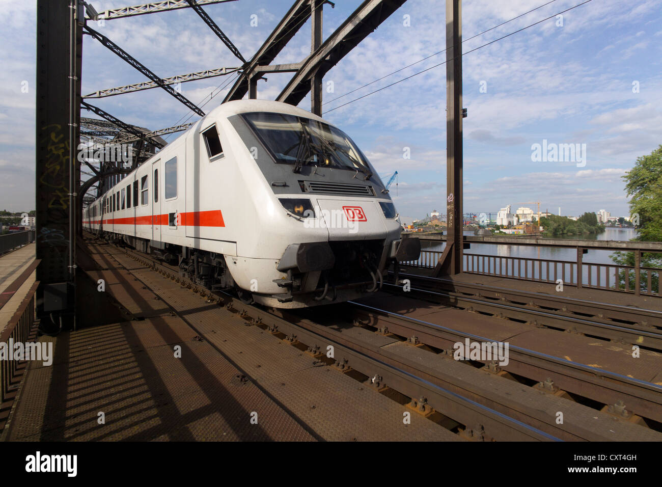 Deutsche Bahn, German railways, regional train, Deutschherrnbruecke ...