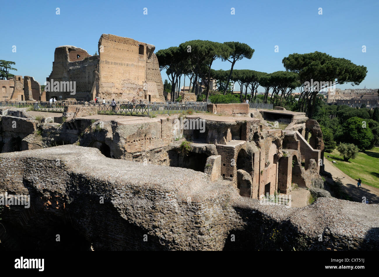 Palatine hill excavation hi-res stock photography and images - Alamy