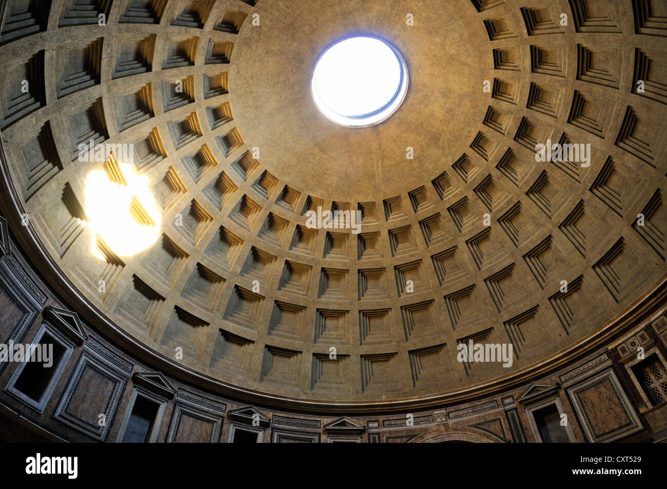 Dome of the Pantheon, Rome, Italy, Europe Stock Photo - Alamy