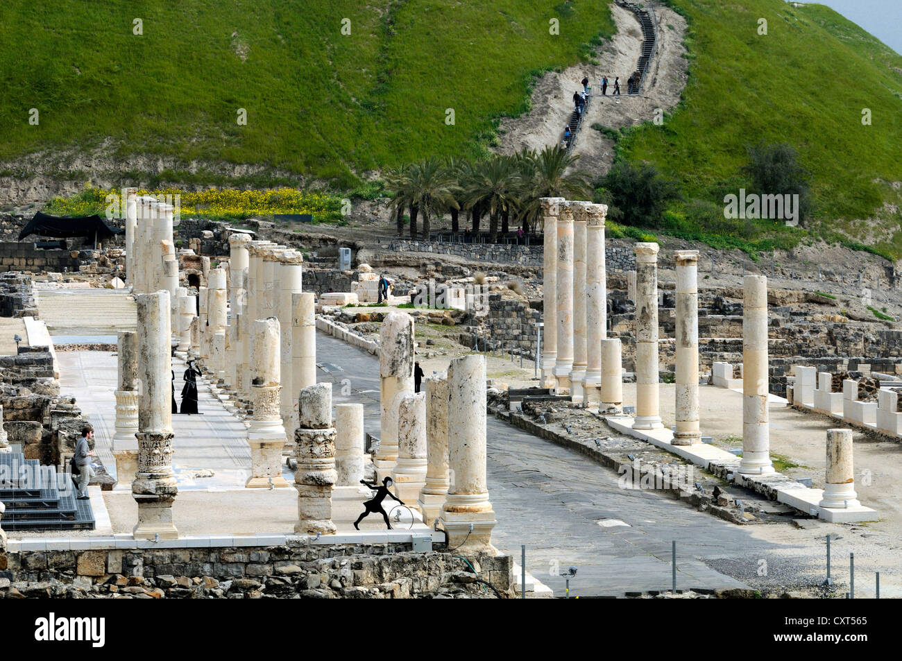 Beit shean ruins hi-res stock photography and images - Alamy