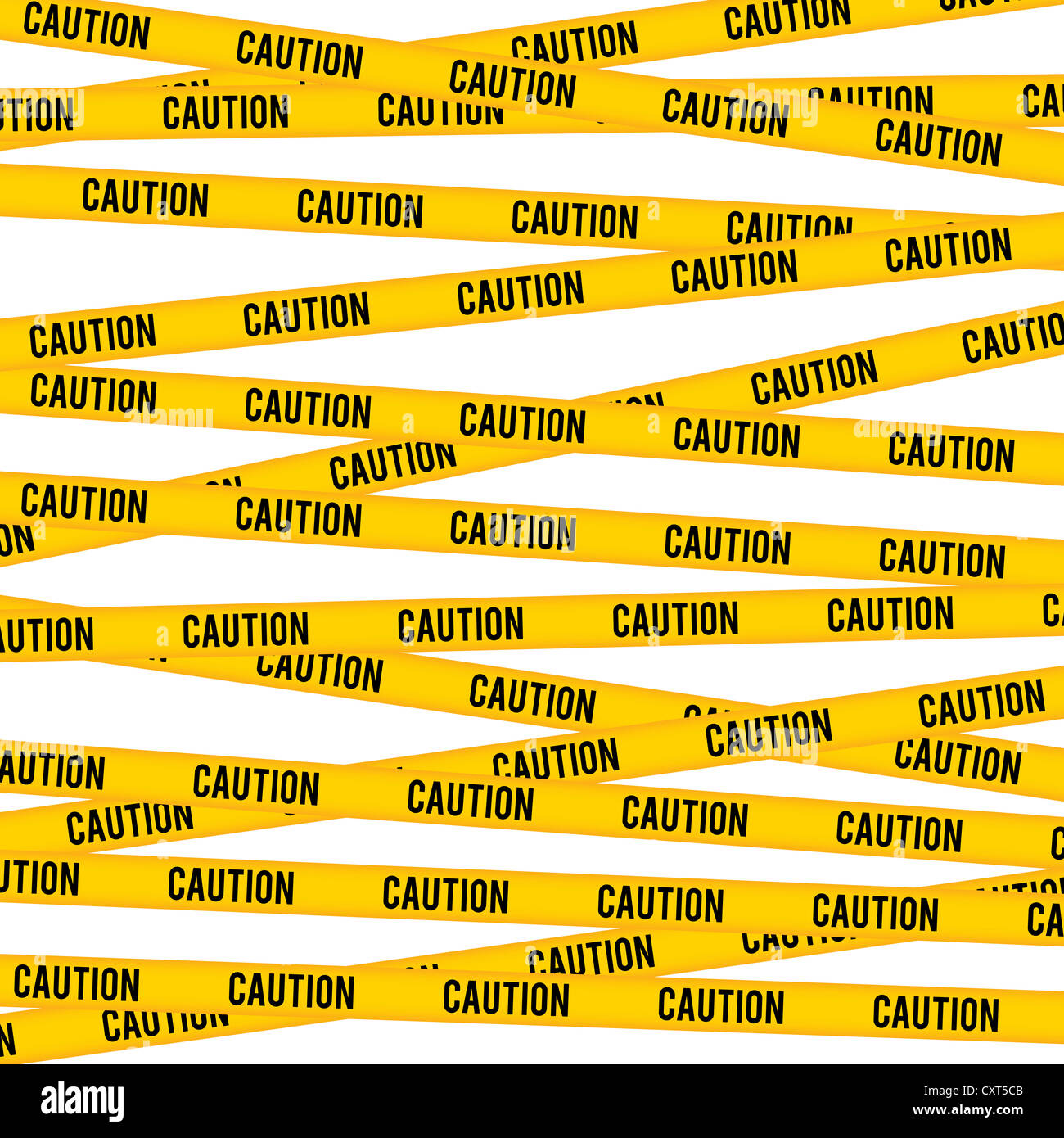 Vector background of caution yellow warning lines Stock Photo - Alamy
