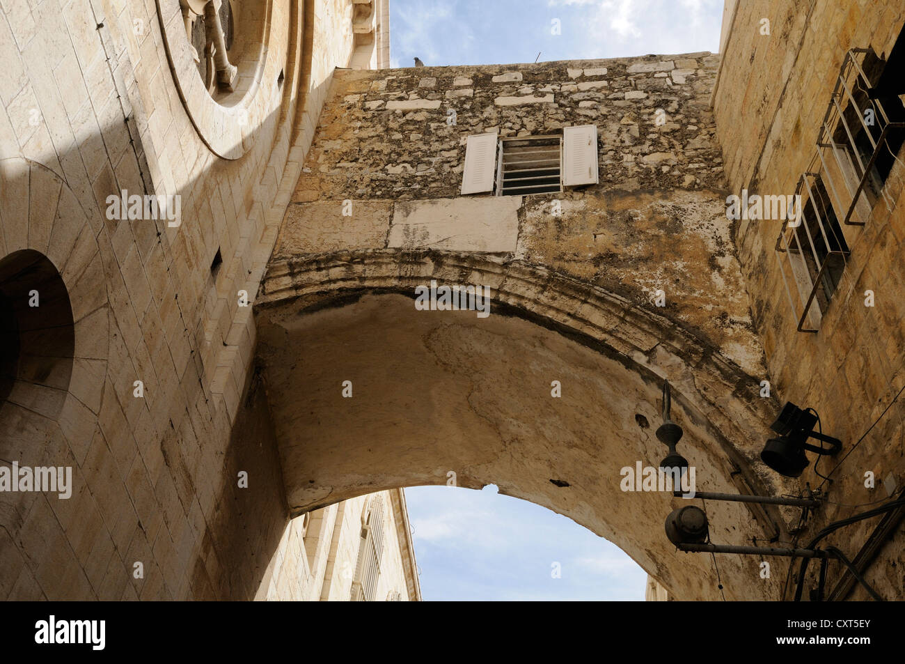 Ecce Homo Arch, Via Dolorosa, Jerusalem, Israel, Middle East Stock ...