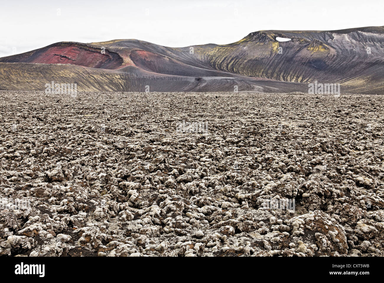 Lava Plateau Volcano