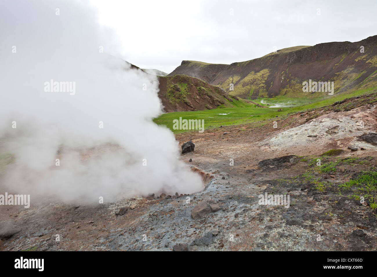 Hverager geothermal area hi-res stock photography and images - Alamy