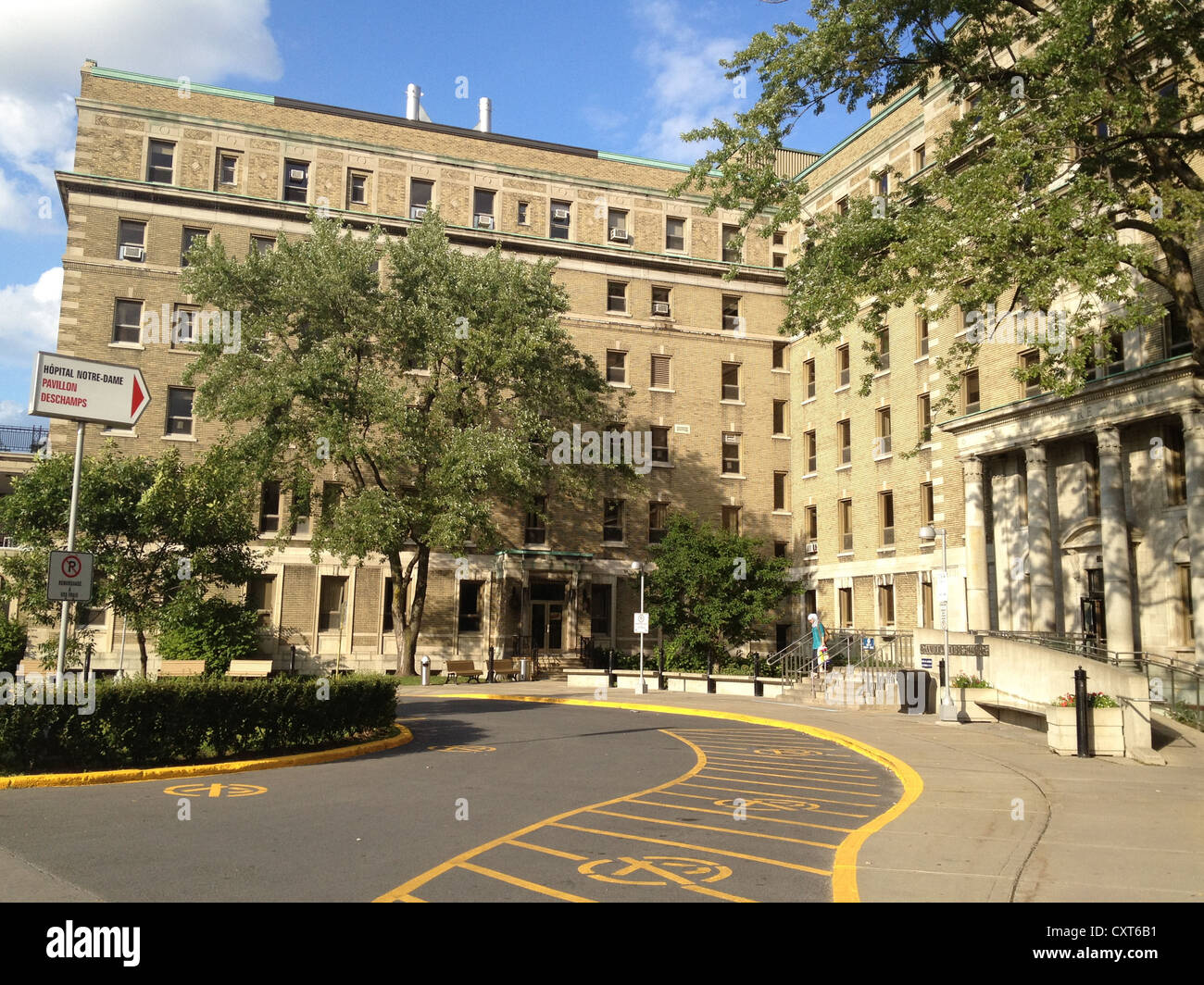 Maisonneuve-Rosemont Hospital Montreal Canada Stock Photo - Alamy