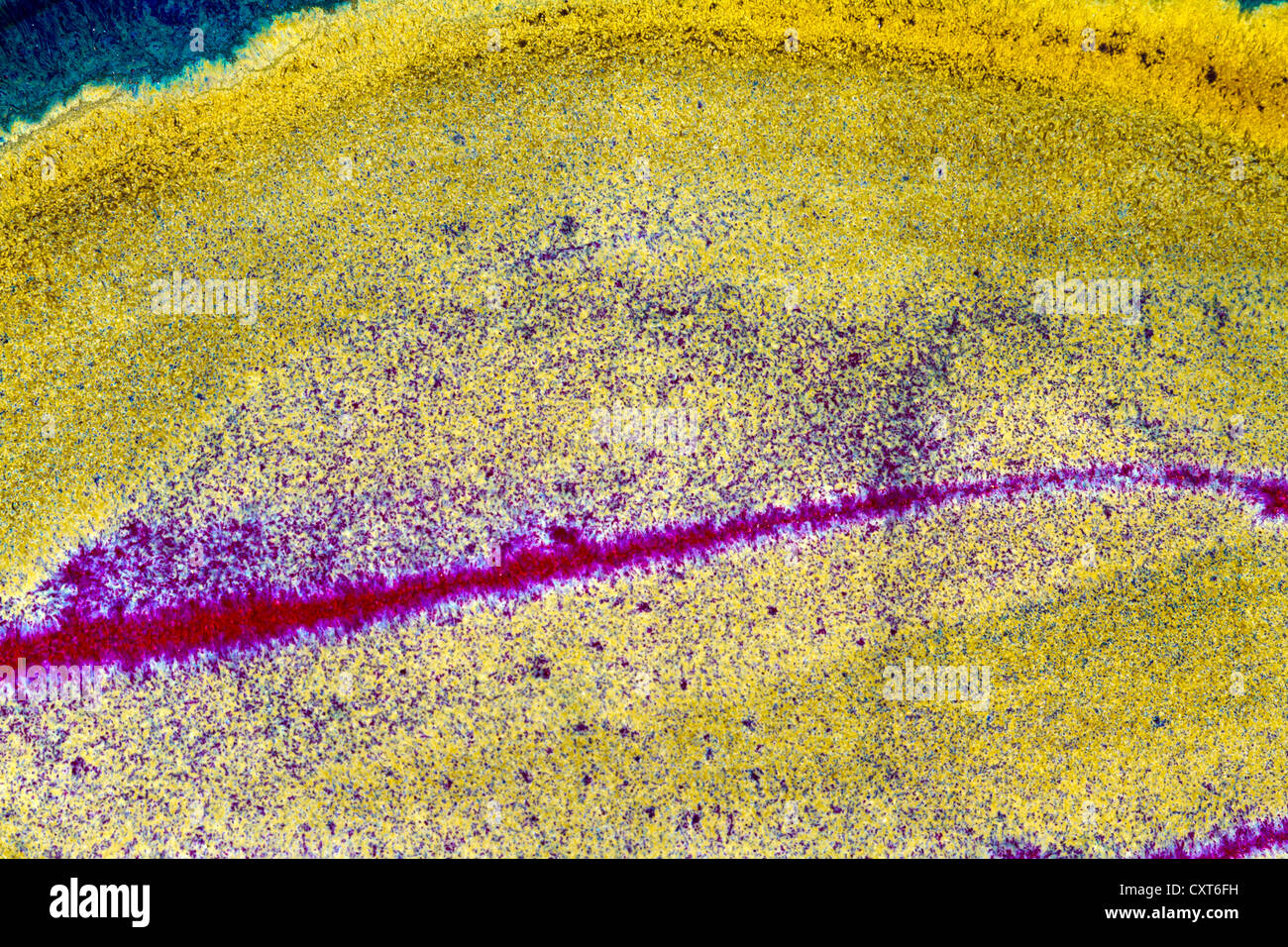 Closeup view of glaze on handmade pottery Stock Photo - Alamy