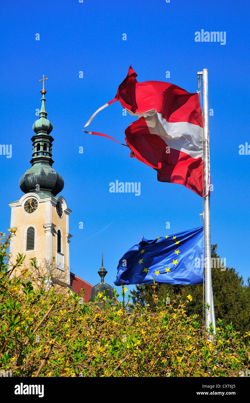 Austrian church spire hi-res stock photography and images - Alamy