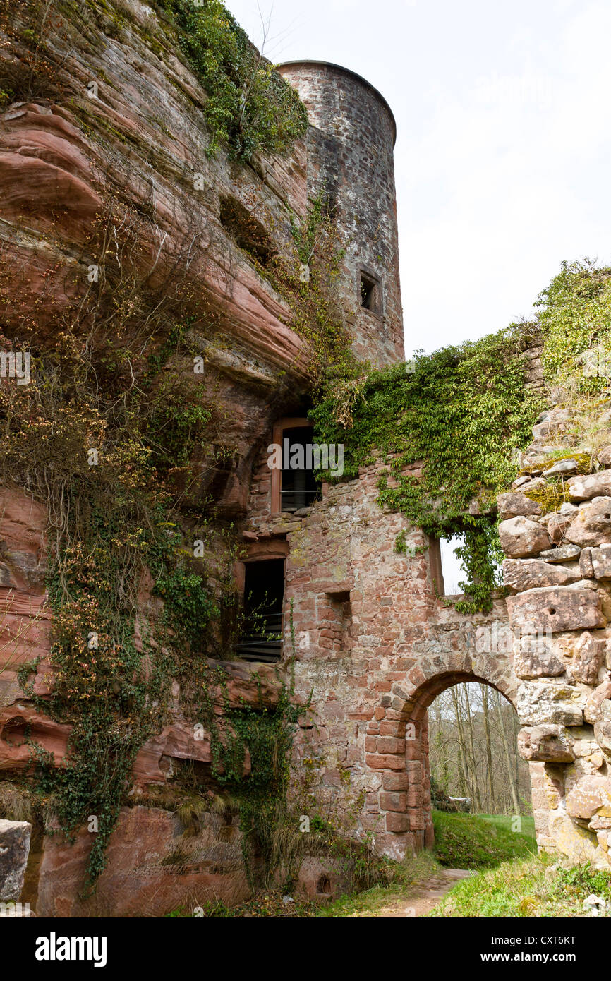 Burg neudahn castle palatinate forest hi-res stock photography and ...