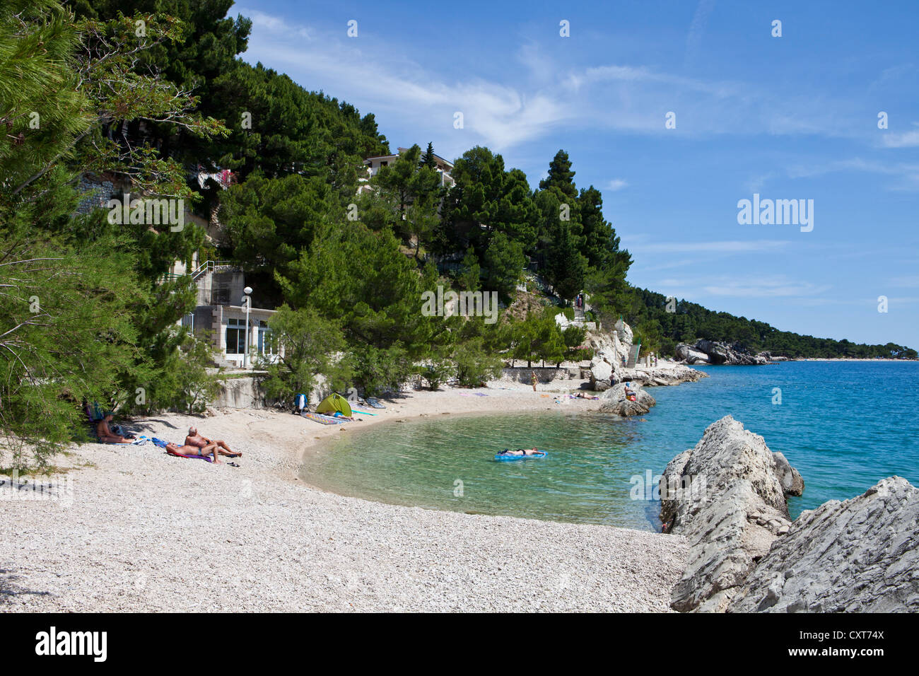 Beaches near brela hi-res stock photography and images - Alamy