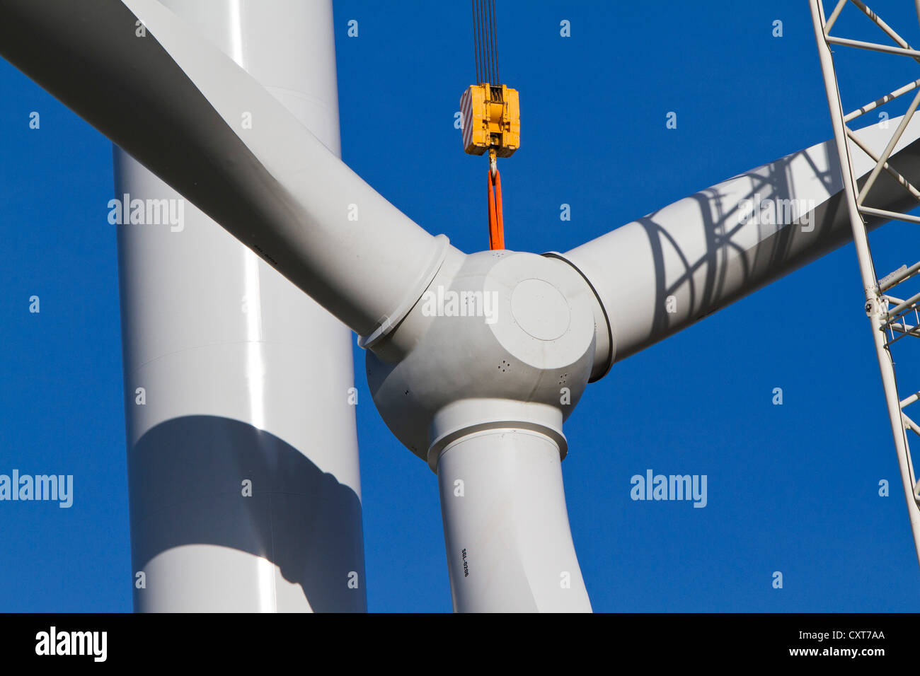 Rotor blades, propeller, of a wind turbine, construction of a wind ...