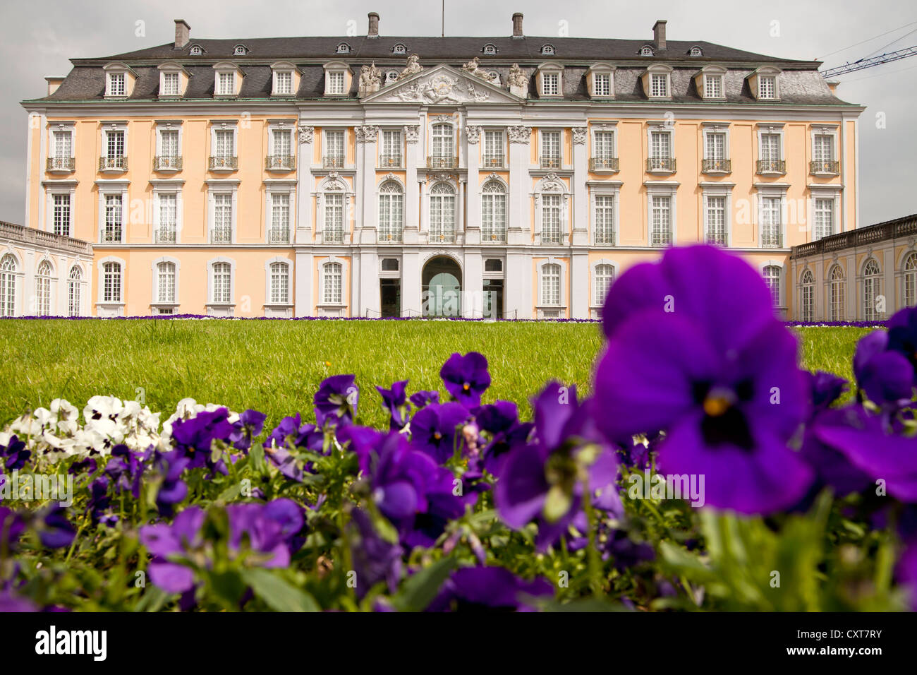 Schloss Augustusburg Castle with castle gardens, UNESCO World Heritage ...
