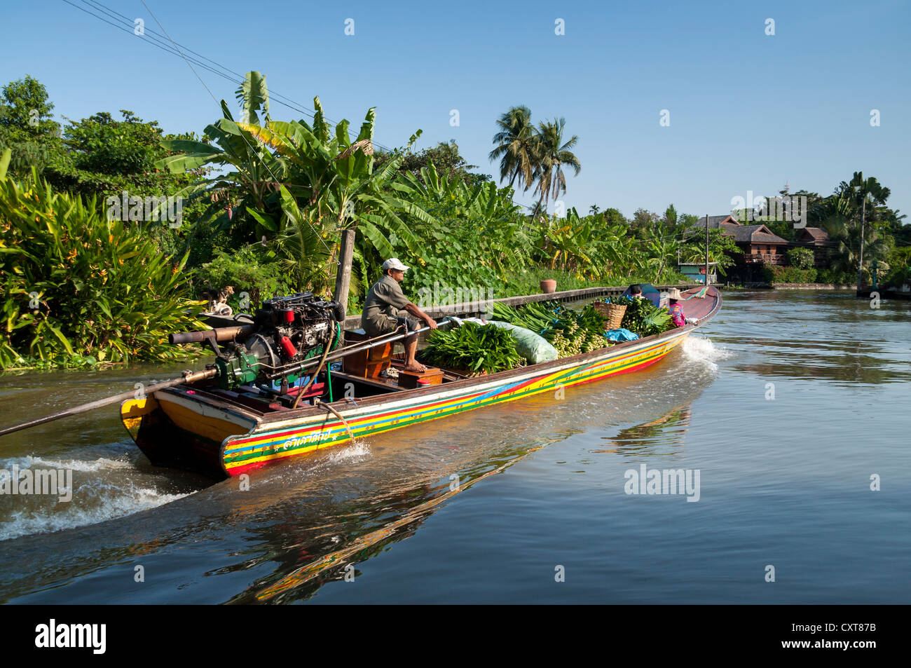 Bangkok canal boat hi-res stock photography and images - Alamy
