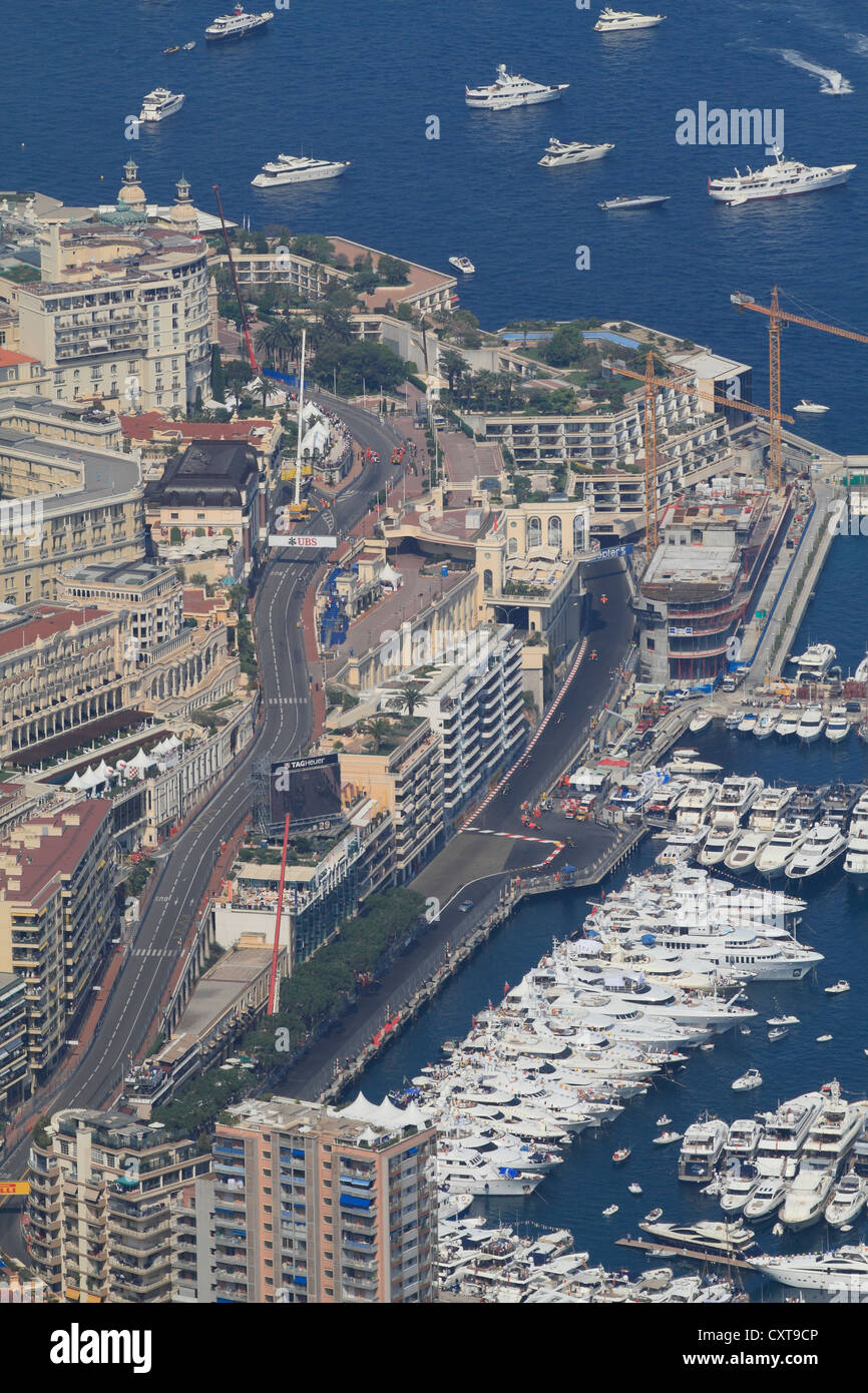 Harbor during formula grand hi-res stock photography and images - Alamy