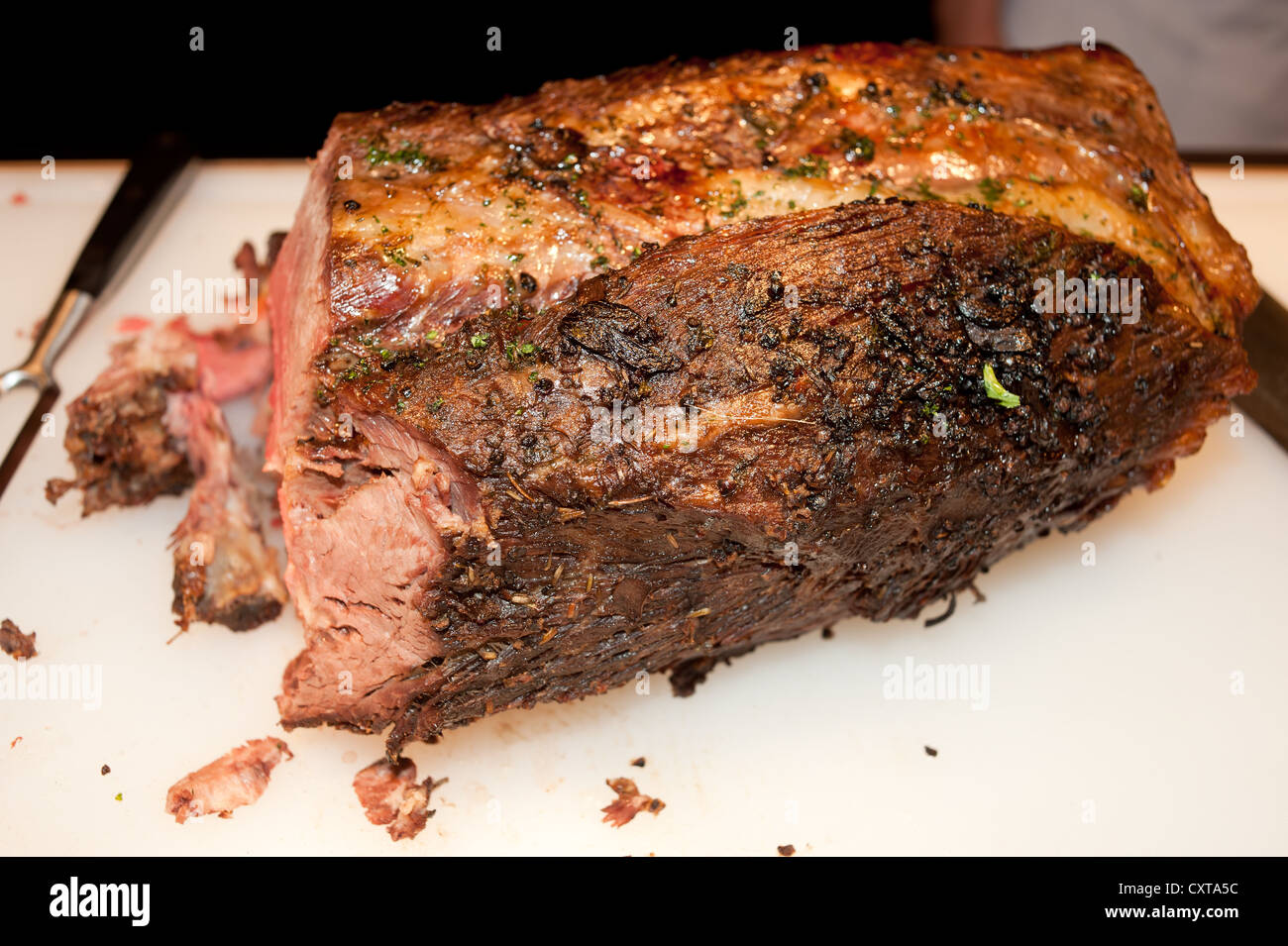Chinese food, baked ham Stock Photo - Alamy