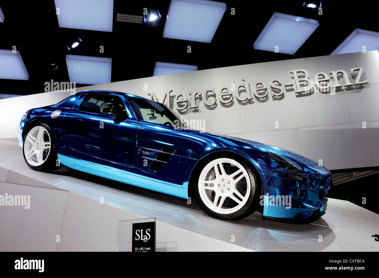 Mercedes-Benz SLS AMG,Electric drive, zero emission, Paris Motor Show ...