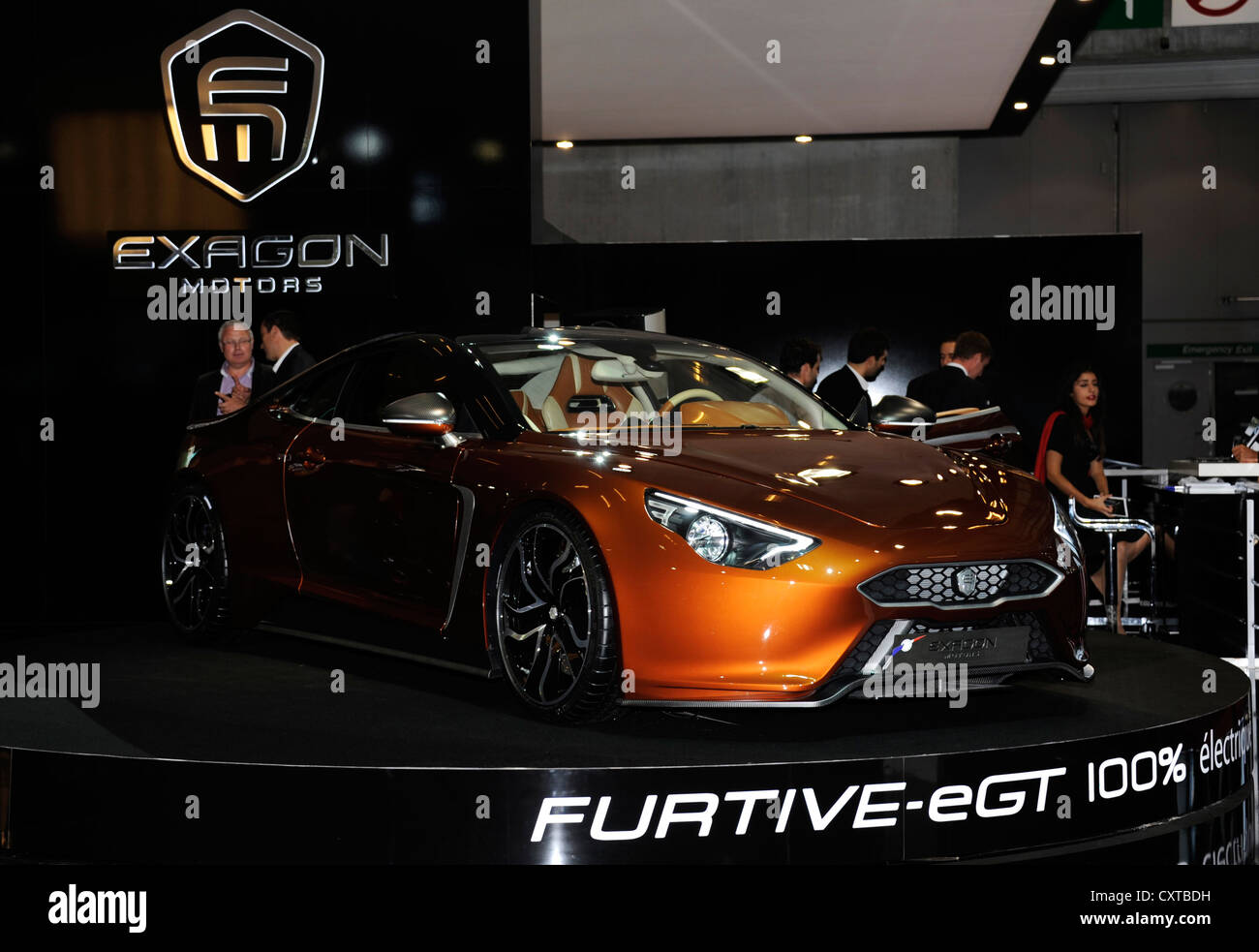 Exagon Furtive-eGT,made in France,Electric car, zero emission,Paris ...