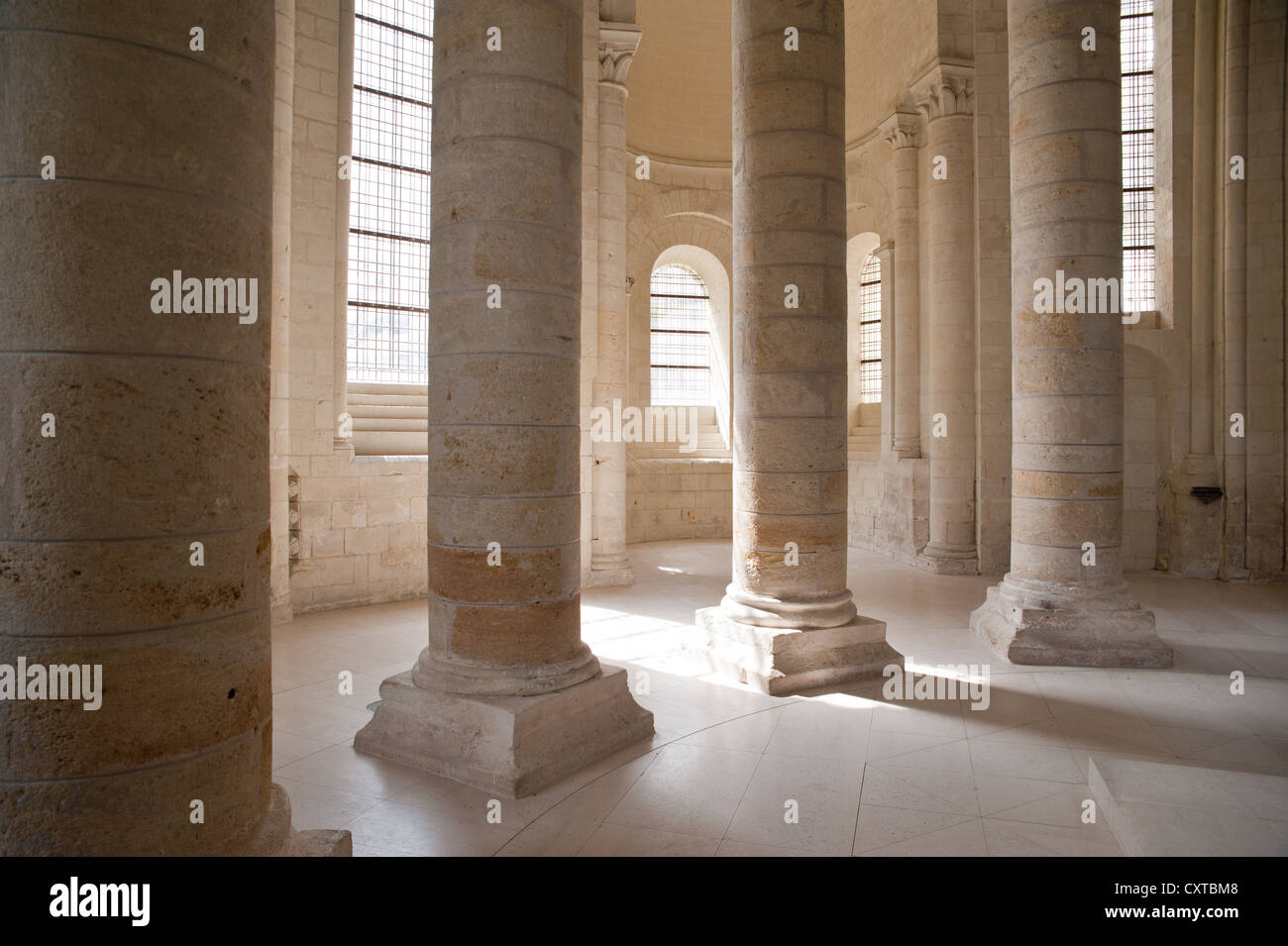 Fontevrault Abbey, France Stock Photo - Alamy