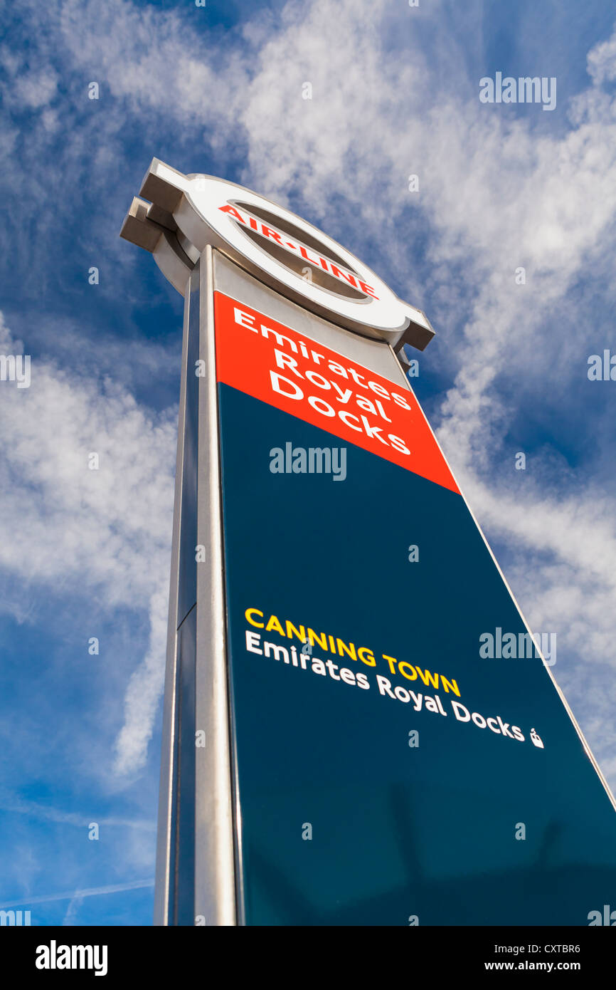 Air line sign, London, England Stock Photo - Alamy