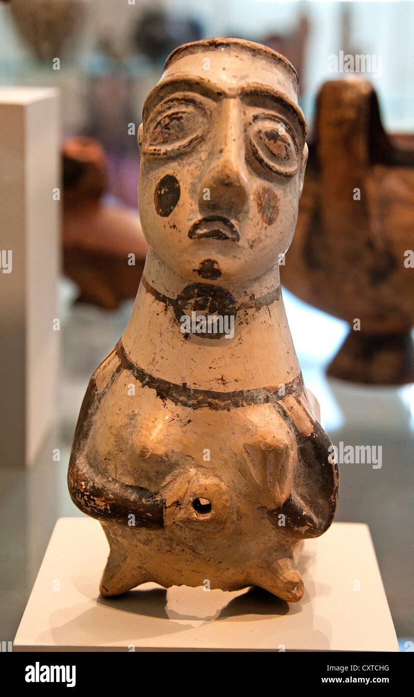 Fragment of a terracotta rhyton pouring vessel in the form of a woman7 ...