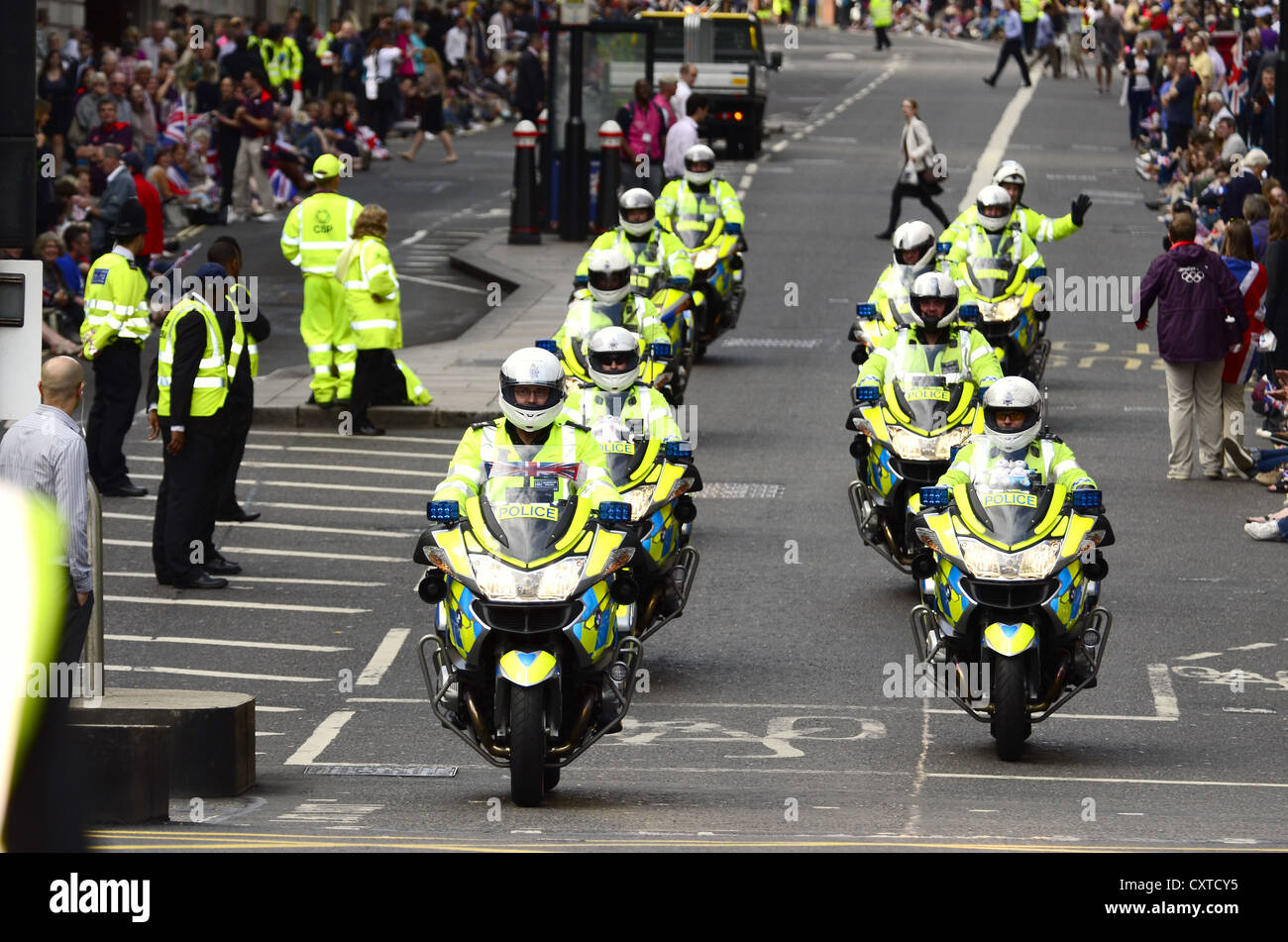 Motorcycle convoy hi-res stock photography and images - Alamy