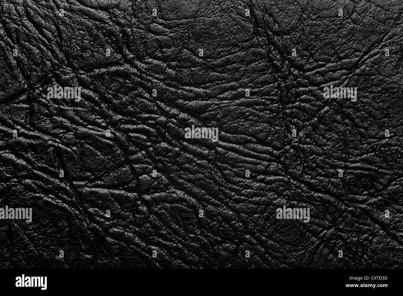 black leather background, rough pattern crumpled texture Stock Photo ...
