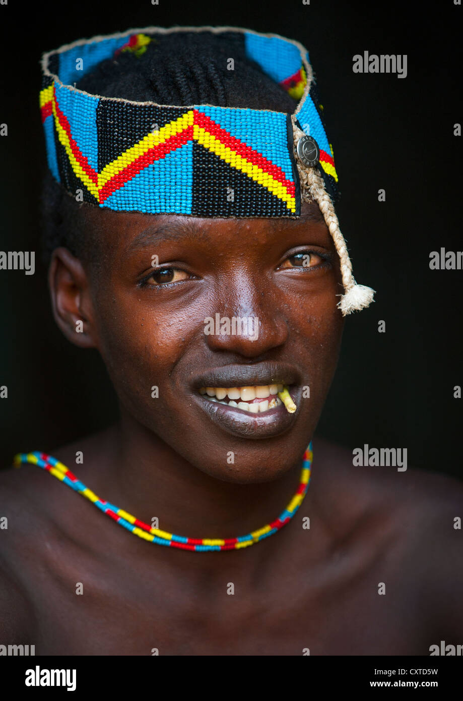 Tsemay tribeman, Key Afer, Omo Valley, Ethiopia Stock Photo - Alamy