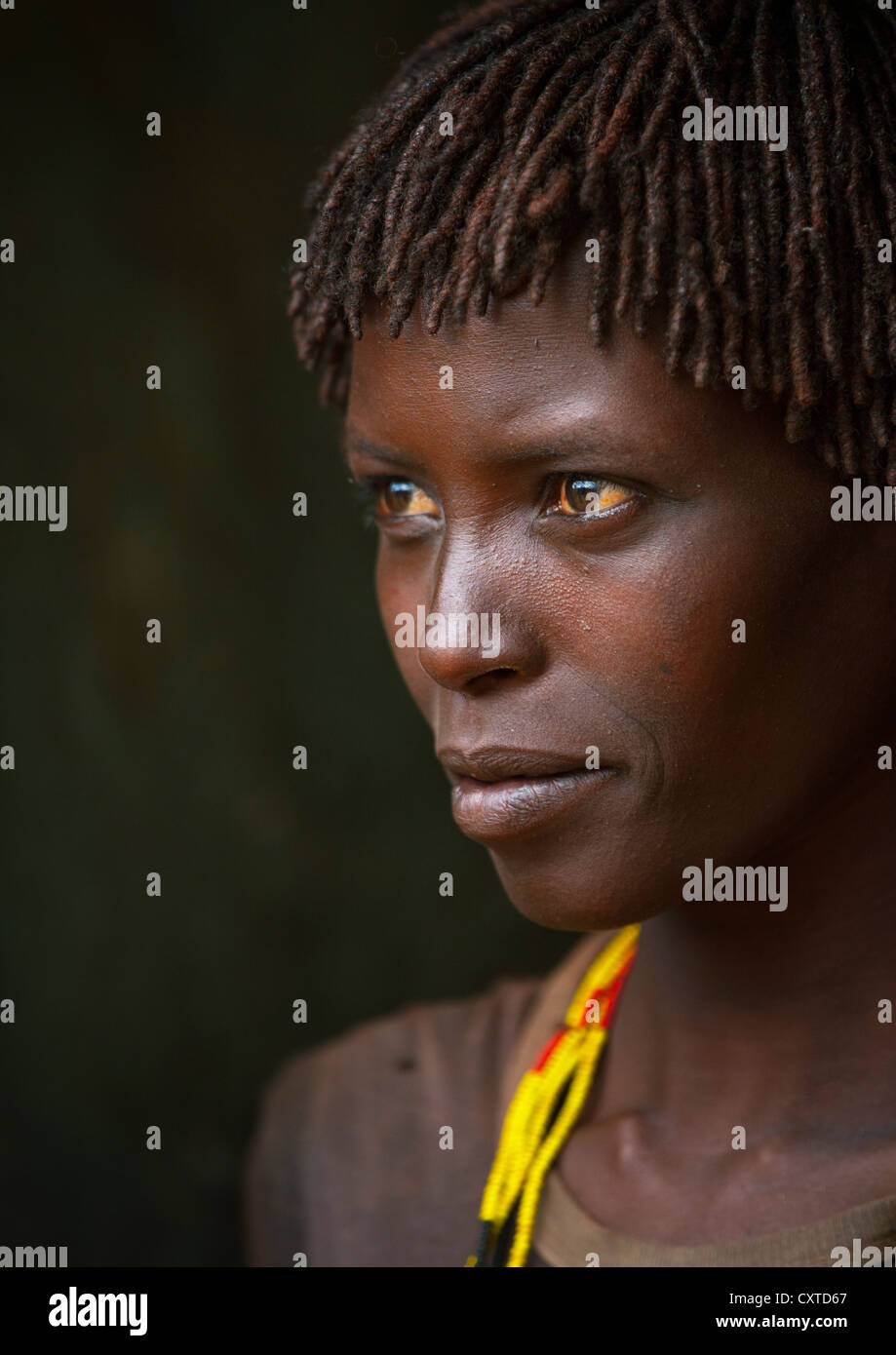 Miss Kale, bana woman, Key Afer, Omo Valley, Ethiopia Stock Photo - Alamy