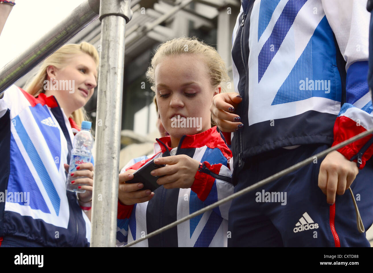 Ellie simmonds with medals hi-res stock photography and images - Alamy