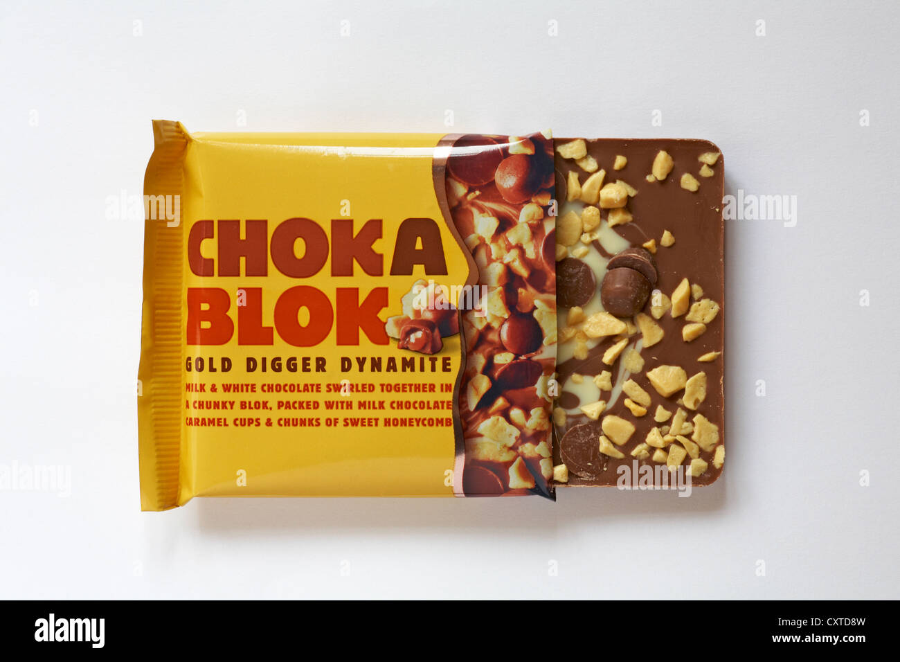 Chunky Candy Bar Gold Wrapper