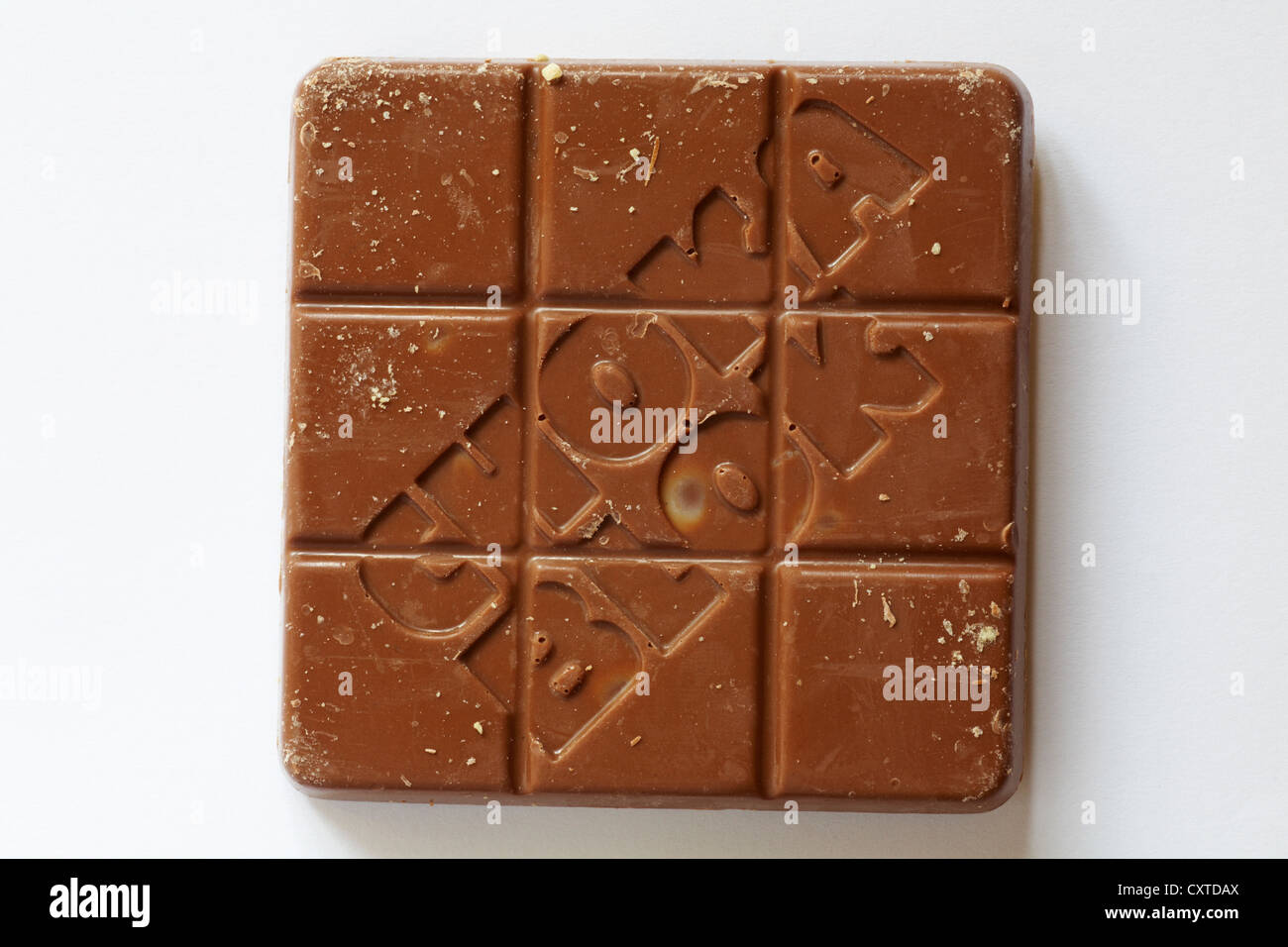 Choc a blok gold digger dynamite chocolate bar unwrapped isolated on ...