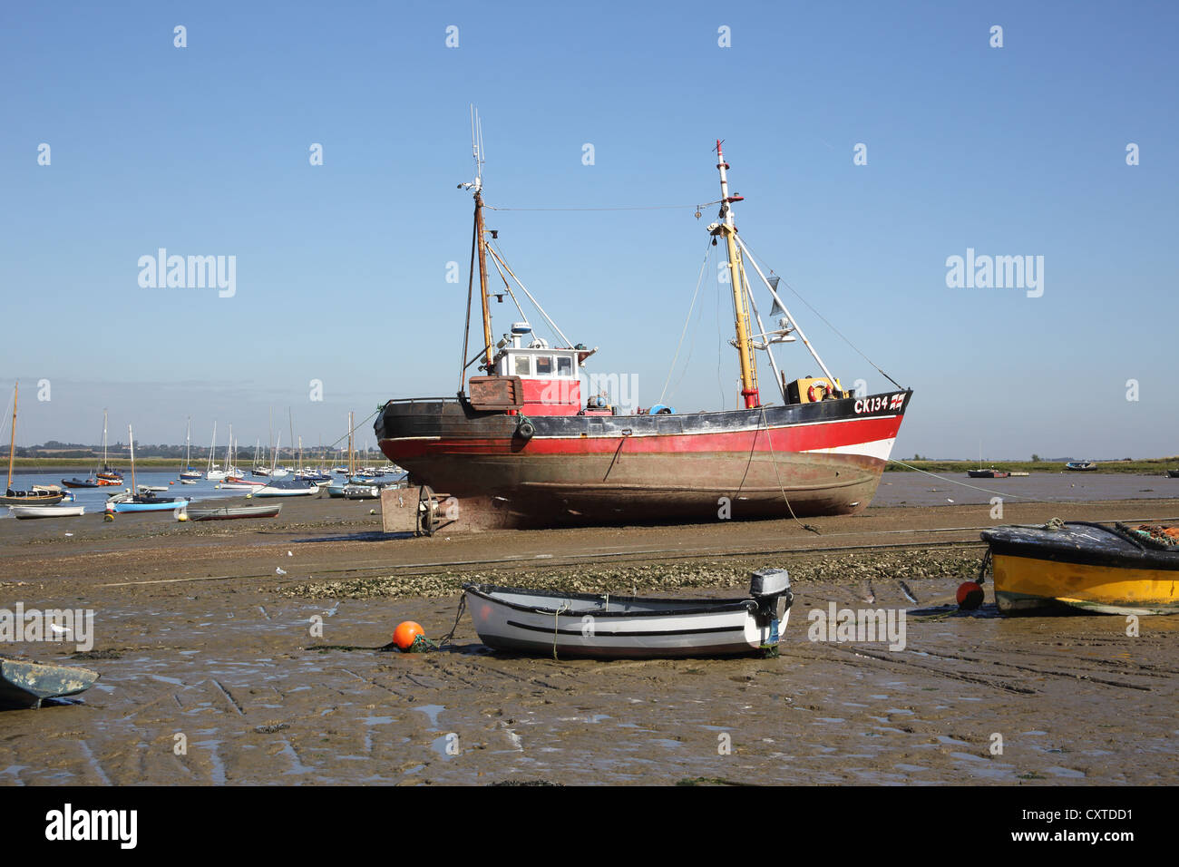 Mersea fishing boat hi-res stock photography and images - Alamy