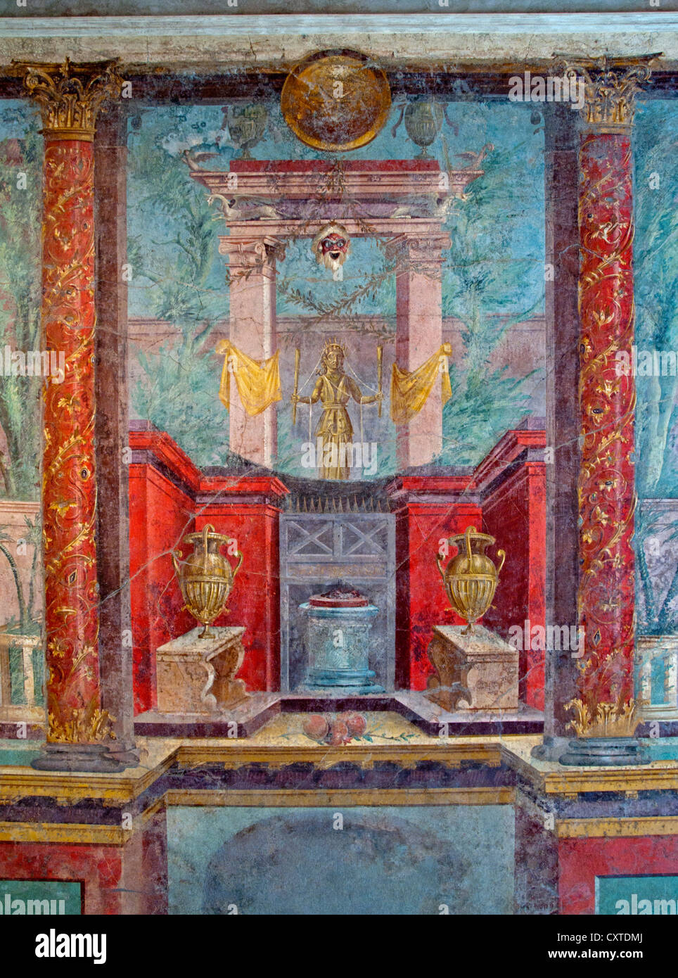 Cubiculum (bedroom) from the Villa of P. Fannius Synistor at Boscoreale ...