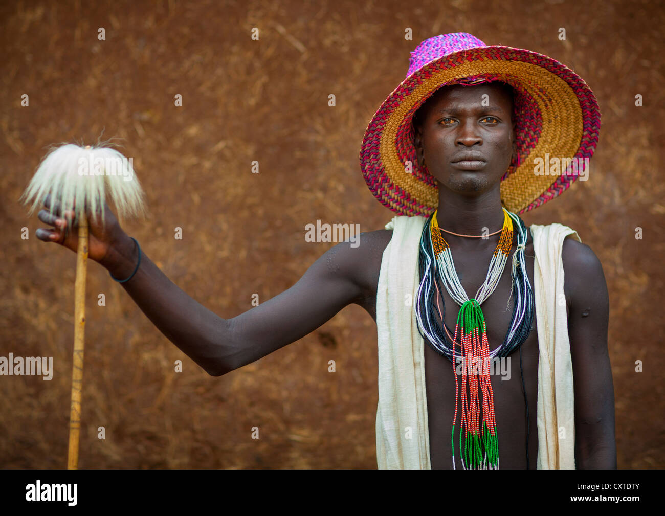 Suri Tribe Singer, Kibish, Omo Valley, Ethiopia Stock Photo - Alamy